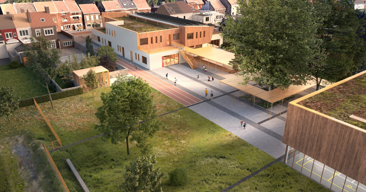 Une nouvelle école à Jumet Heigne | Ville de Charleroi